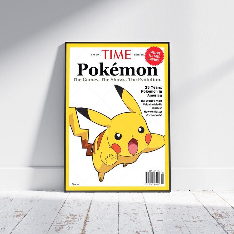 Pokemon & Time Magazine - 25 Years Later – MomentoBrand